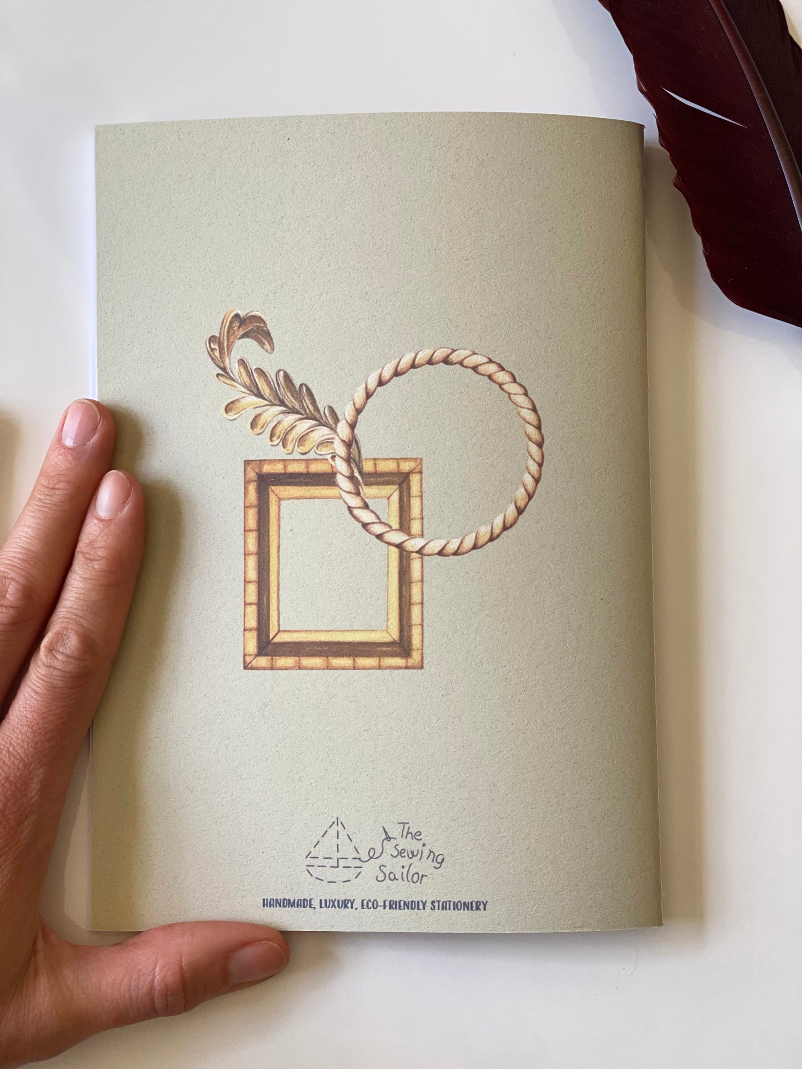 ANTIQUE FRAMES notebook – the-sewing-sailor