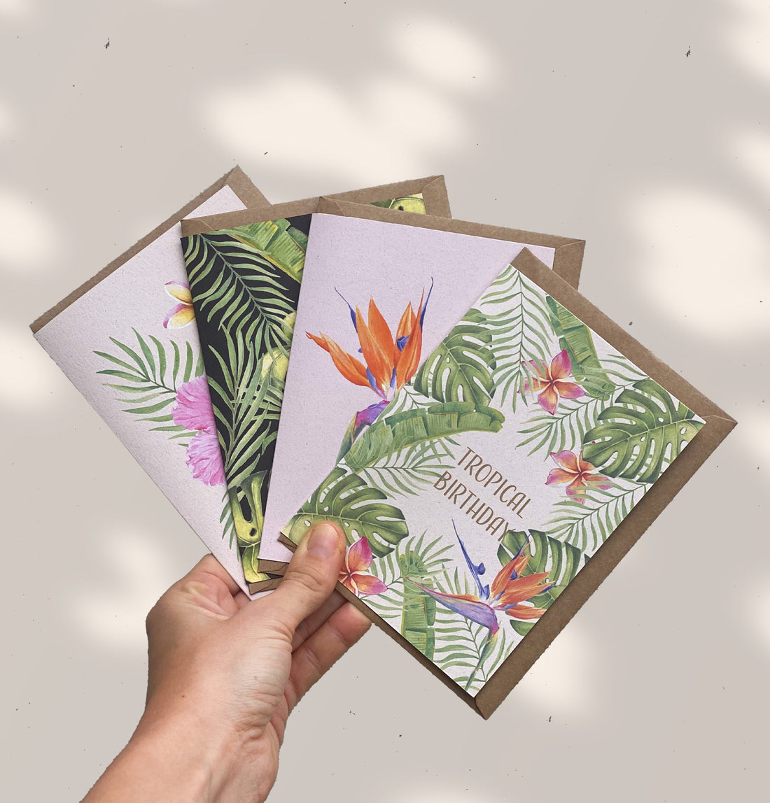 TROPICAL CARDS greeting cards – the-sewing-sailor